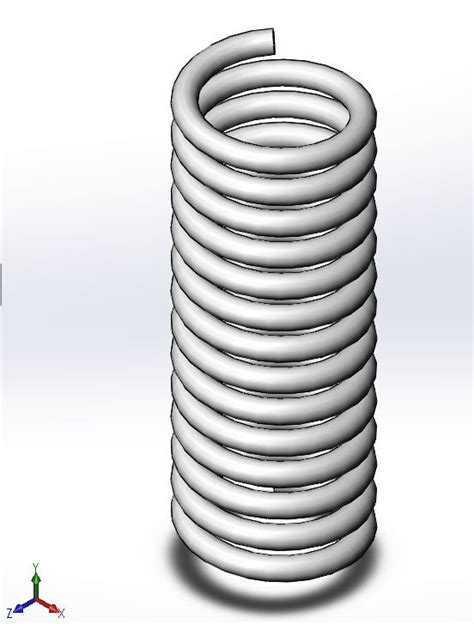 Spring Solidworks Model Thousands Of Free Autocad Drawings