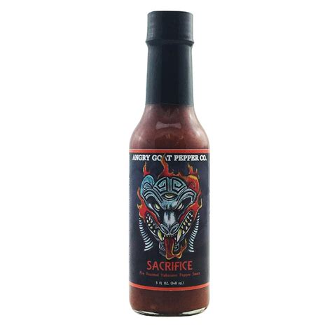 Angry Goat Pepper Co Sacrifice Hot Sauce