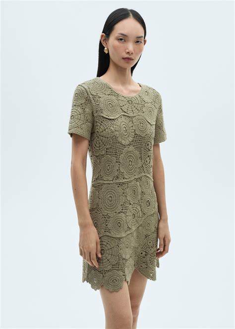 Crochet Knitted Dress Women Mango Nigeria