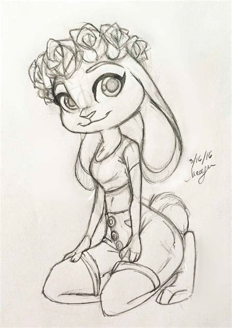 Darkmatternova — A Another Sketch Of Judy 💙🐰