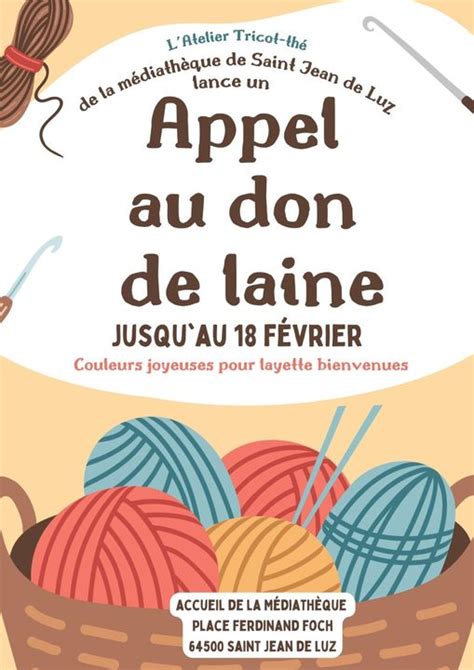 Appel Aux Dons De Laine