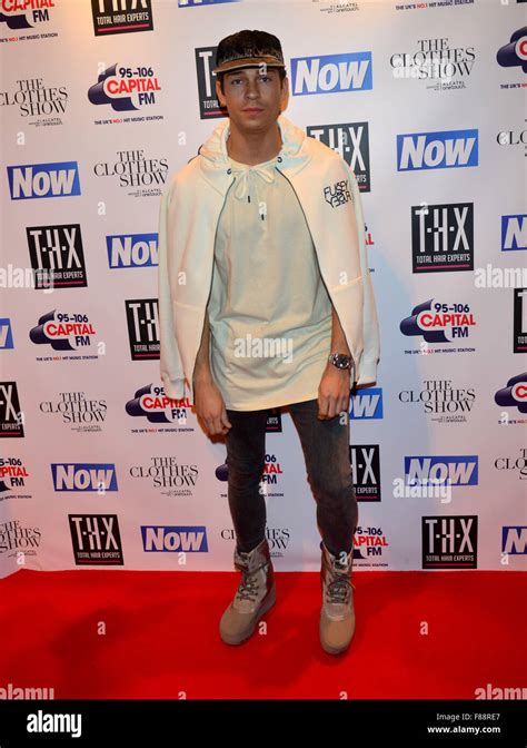 Joey Essex At The Clothes Show 2015 At The Nec Arena Birmingham Stock