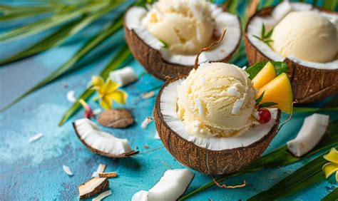 Recette authentique du sorbet coco guadeloupéen pour une fraîcheur