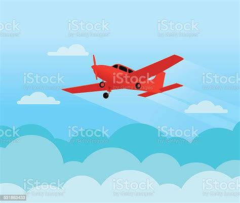 버즘 In The Sky 비행기에 대한 스톡 벡터 아트 및 기타 이미지 비행기 날아오름 활동 프로펠러 Istock
