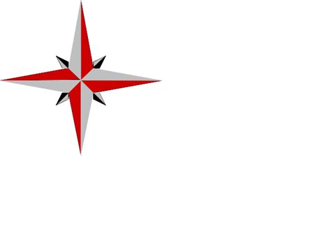 Gray Red Compass Clip Art At Vector Clip Art Online