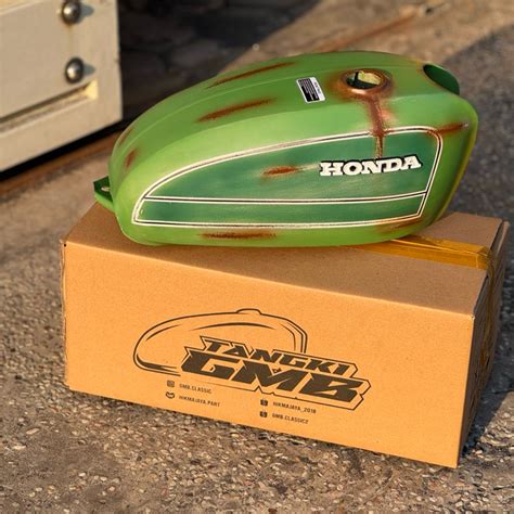 Jual Tangki Cb 125 Japan Hijau Bladus Shopee Indonesia