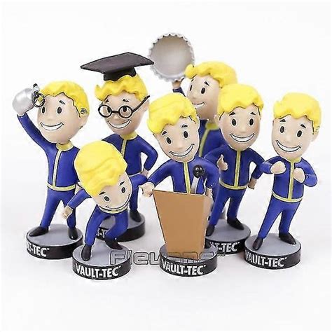 Fallout Vault Boy Bobblehead Pvc Action Figure 7 Styles Fruugo Uk