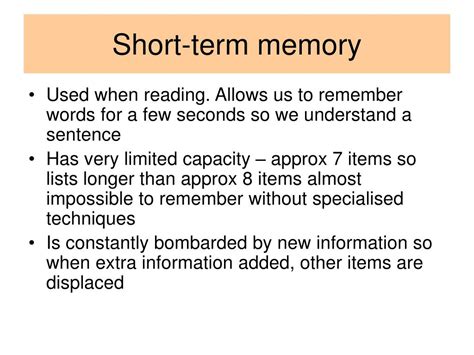 Ppt Localisation Of Memory Memory Encoding Storage And Retrieval