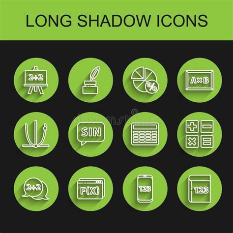 Set Line Geometric Figure Pentagonal Prism Book With Word Mathematics And Equation Solution