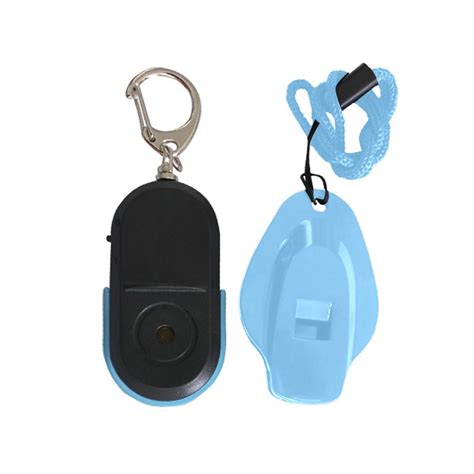 Vicbovo Whistle Lost Key Finder Flashing Beeping Locator Remote Sonic