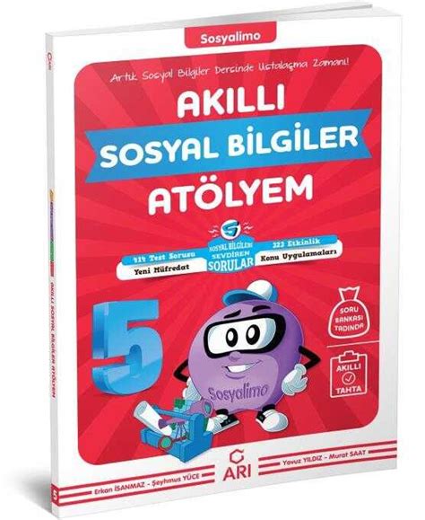 5 Sınıf Sosyalimo Akıllı Sosyal Bilgiler Atölyem Arı Yayıncılık