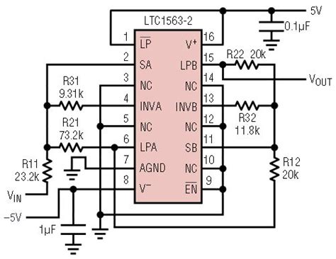 Dc Accurate Rail To Rail Active Rc Lowpass Filter Replaces Discrete