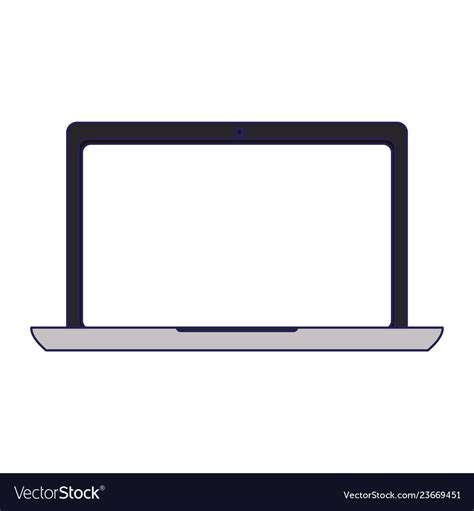Laptop Computer Technology Royalty Free Vector Image