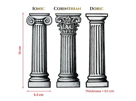 Classical Column Bookmarks Pack Of 3 Dear Internet