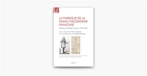 ‎apple Books에서 만나는 La Fabrique De La Franc Maçonnerie Française