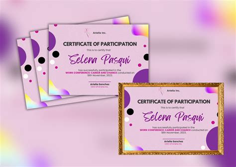 Canva Certificate Of Recognition Template Body Contouring Certificate