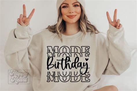 Birthday Mode Svg Birthday Girl Png Graphic By Happyheartdigital