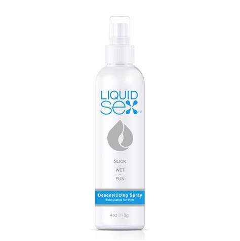 Liquid Sex Desensitizing Spray For Him 4 Fl Oz 118 Ml Spray Bottl