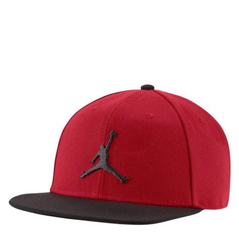 Air Jordan Pro Jumpman Snapback Hat Flat Peak Caps SportsDirect