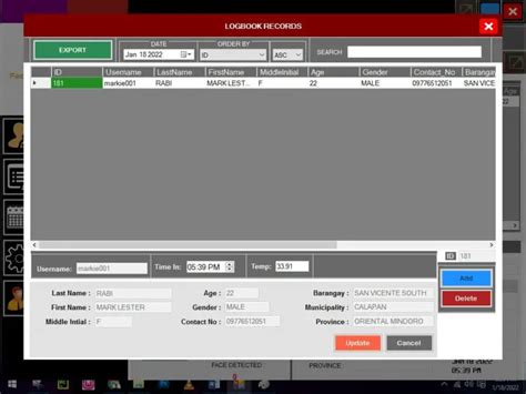Face Recognition System In C Inettutor