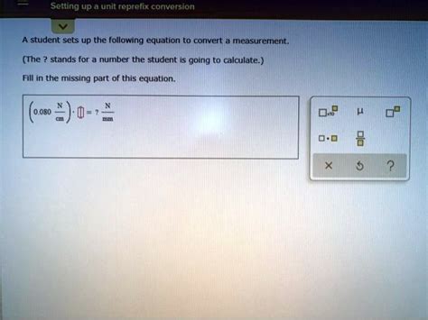 SOLVED Setting Up Unit Reprelx Convarsion A Babe Sets Up The Following Equation T Convert