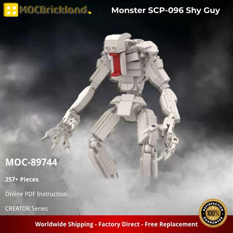 Collections Monster Scp 096 Shy Guy Mould King™ Block Official Store