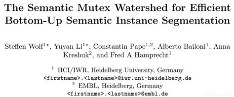 Eccv 2020 Panoramic Segmentation Papers 2 Papers Programmerah