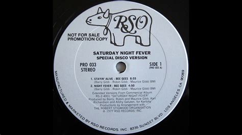 Stayin Alive Extended Version Bee Gees Youtube