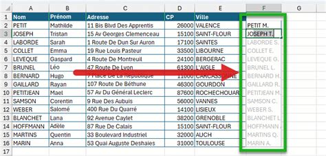 Formation Excel Extraire Ou Combiner Les Cellules