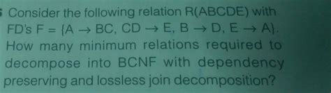 databases bcnf decomposition