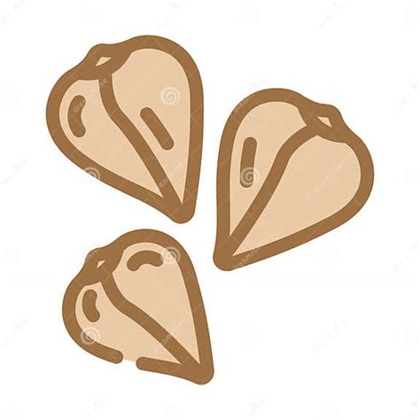 Ilustración Vectorial Del Icono De Color Saludable Del Grano De Trigo