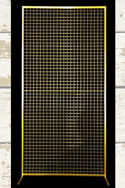 White Rectangle Mesh Backdrop Good Cents Arty Party