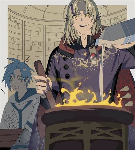 Regis Altare And Magni Dezmond Holostars And 1 More Drawn By Salmon