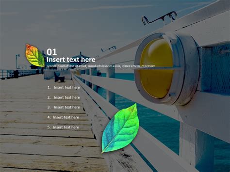 Memories In The Beach Free Ppt Template