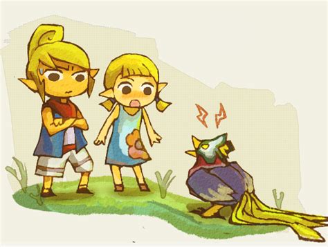 Tetra And Aryll The Legend Of Zelda And 1 More Drawn By Teijiro