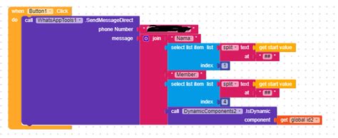 Can I Send A Whatsapp Message Containing A List Of Dynamic Components