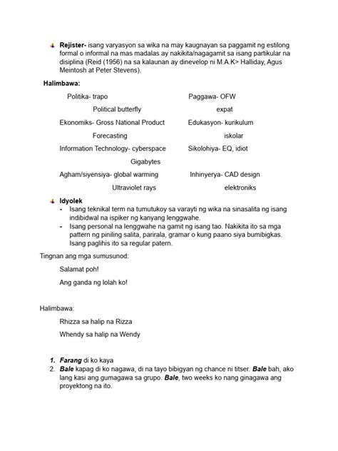Rejister Idyolek For Pdf