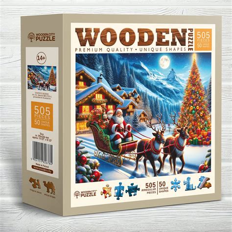 Puzzle Le Traîneau Du Père Noël 500 Pièces