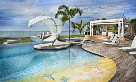 Beach Entry Swimming Pool Designs Home Zero And Beach Entry Pool
