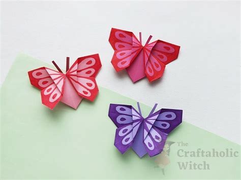 How To Make Origami Butterfly Instruction Video Tutorial
