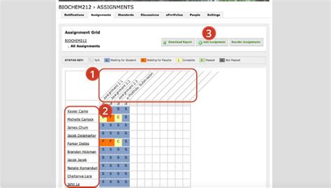 Assignments Overview Digication Help Desk