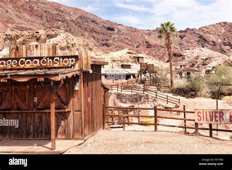 Ghost Town In The Nevada Desert Historical Abandoned Mining Town Now