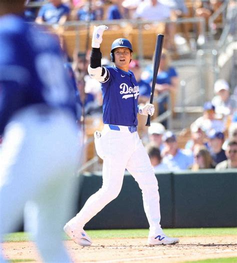 大谷翔平 Dバックス戦の第3打席は一ゴロ パドレスとの開幕シリーズまでop戦は3～4試合出場予定― スポニチ Sponichi Annex 野球