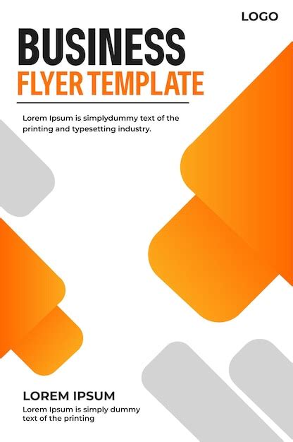 Premium Vector Vector Flyer Brochure Template Design