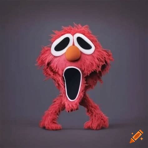 Elmo Ghostface Scream By Darthlang On Deviantart