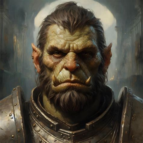 Half Orc Fighterpaladin By Metaphysicmc On Deviantart
