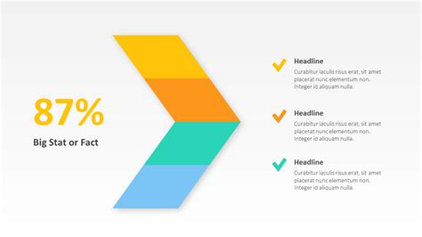 Big Number Or Statistic Powerpoint Slide Template