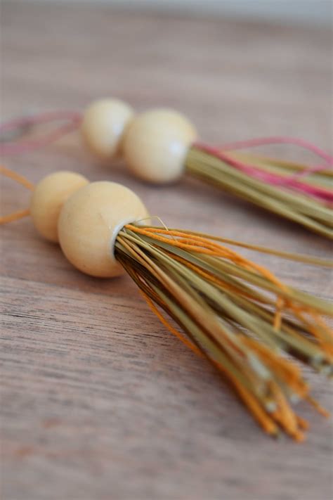 Cute Tassels Made From Broom Bristles Once Again My Dear Irene