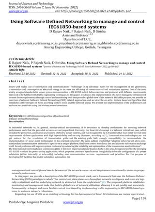 Using Software Defined Networking to manage and control IEC 61850-based ...
