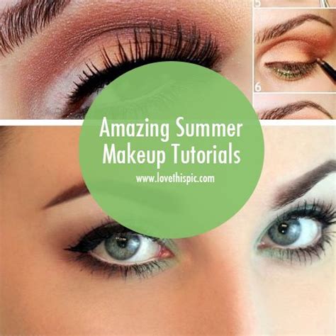 Amazing Summer Makeup Tutorials